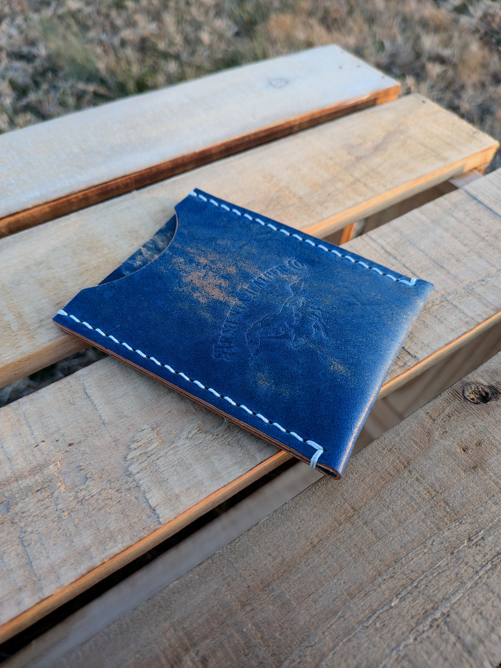 Thompson - Marbled Ocean – Armenta Leather Co.